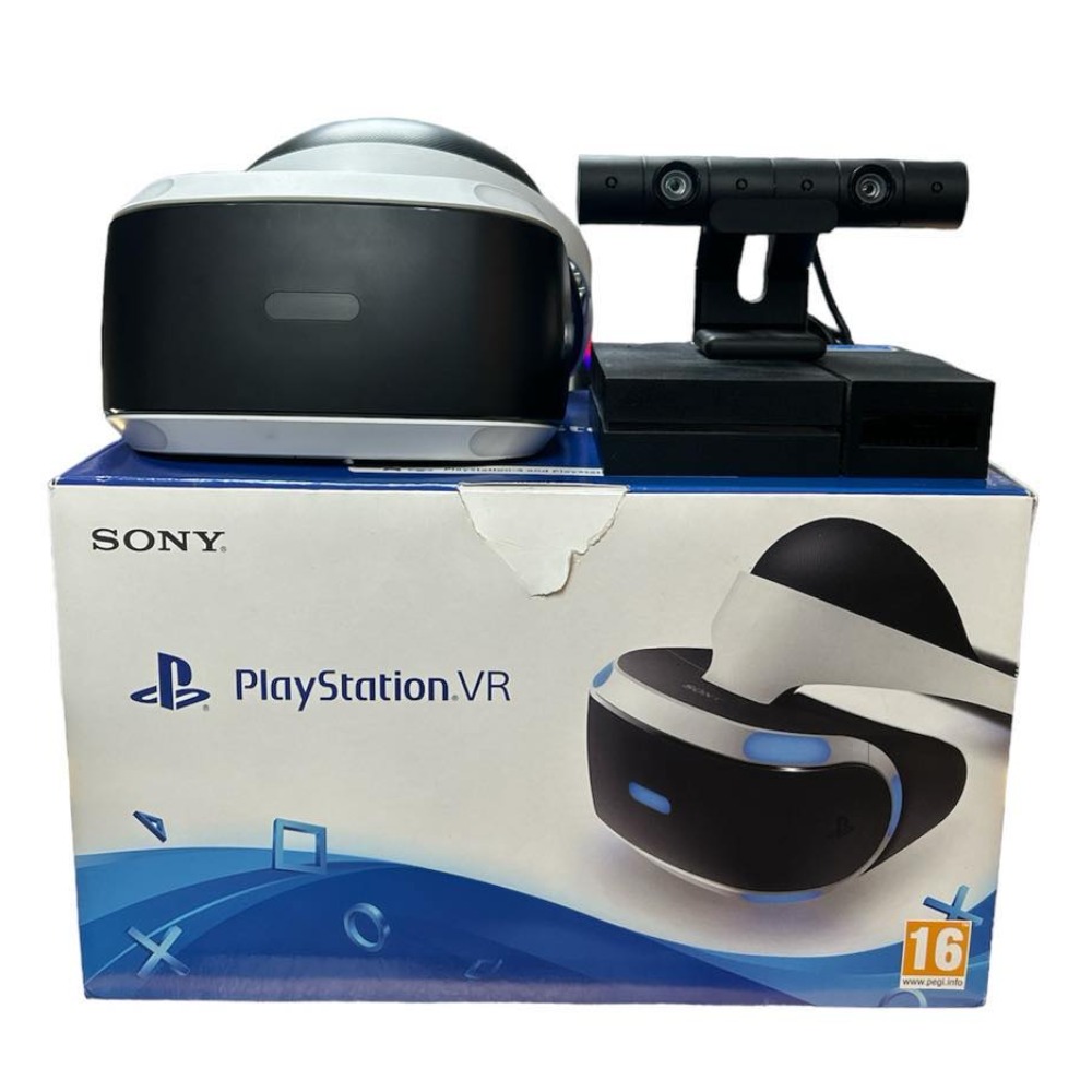 Pre-owned Sony CUH-ZVR1 PlayStation VR Headset for - Black (CUH-ZVR1 ...